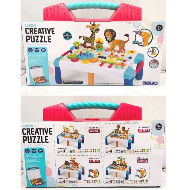 Jual MAINAN PUZZLE BONGKAR PASANG SCREW MAGIC BLOCK di Seller BUTTERCUP ...