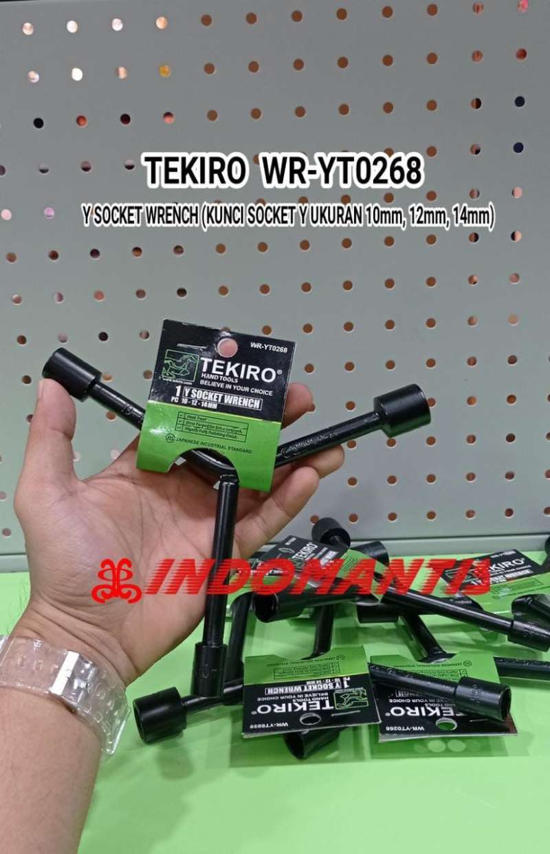 Promo KUNCI SOK Y TEKIRO 10 - 12 - 14 / KUNCI Y SOCKET WRENCH ORIGINAL ...