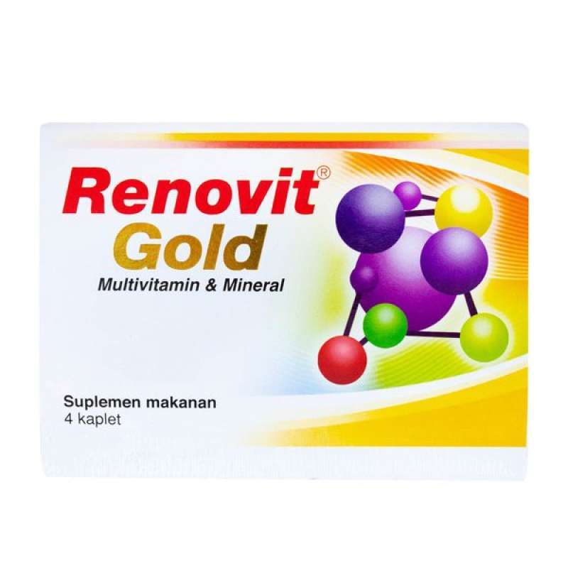 Jual Renovit Renofit Renopit Isi 30 Gold Tablet Isi 30 Tab Membantu ...
