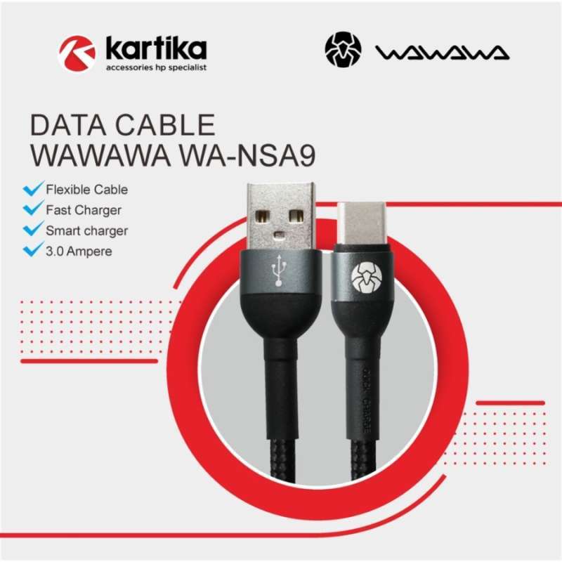 Promo Wawawa Kabel Data Wa-nsa9 Support Fast Charge With Ic-smart Chip ...