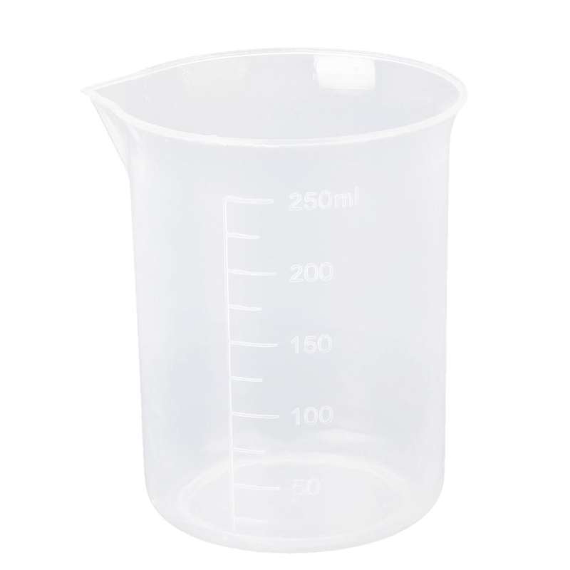 Jual 250ml Kitchen Laboratory Lab Plastic Graduated Measuring Beaker ...