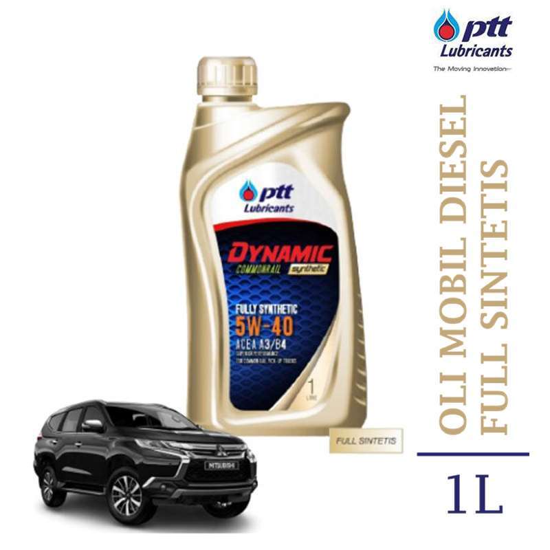 Jual PRO - PTT Lubricants Dynamic Commonrail Synthetic SAE 5W40 (1L) [10 PCS/ 1 Ctn] di Seller ...