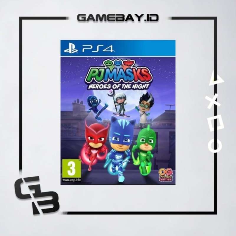 Jual Ps4 PJ Masks / PJmasks Heroes Of The Night di Seller Gamebay ...