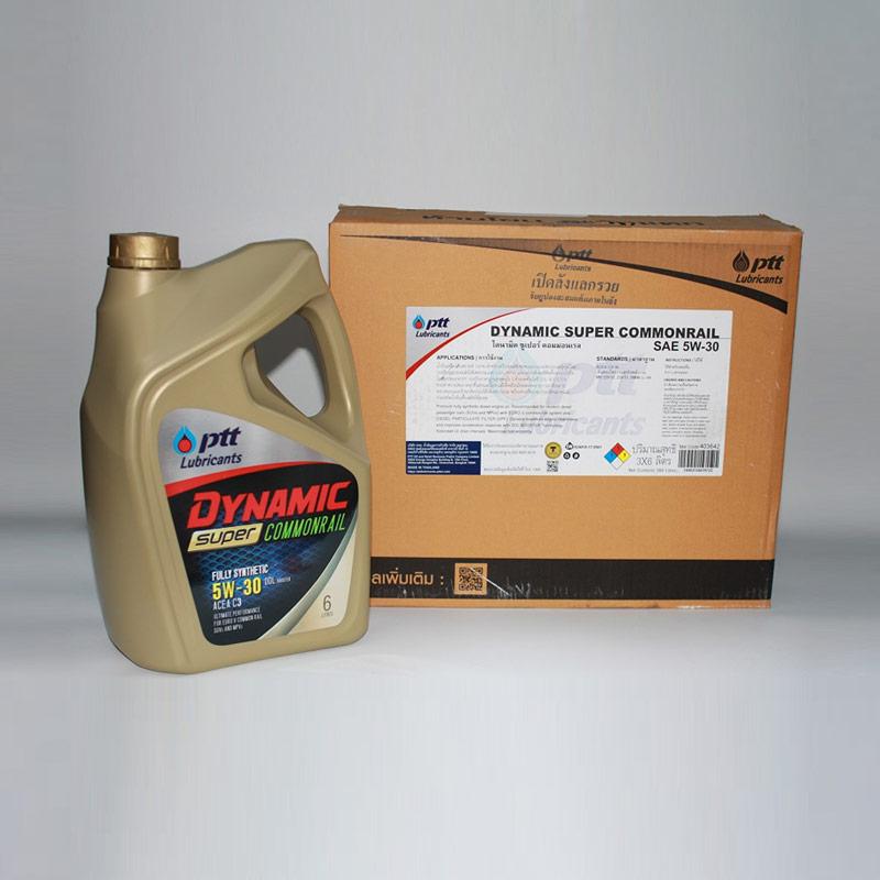 Jual PTT Lubricants Dynamic Super Commonrail SAE 5W-30 API CI-4/SL Paket Oli Pelumas Mobil [3x 6 ...