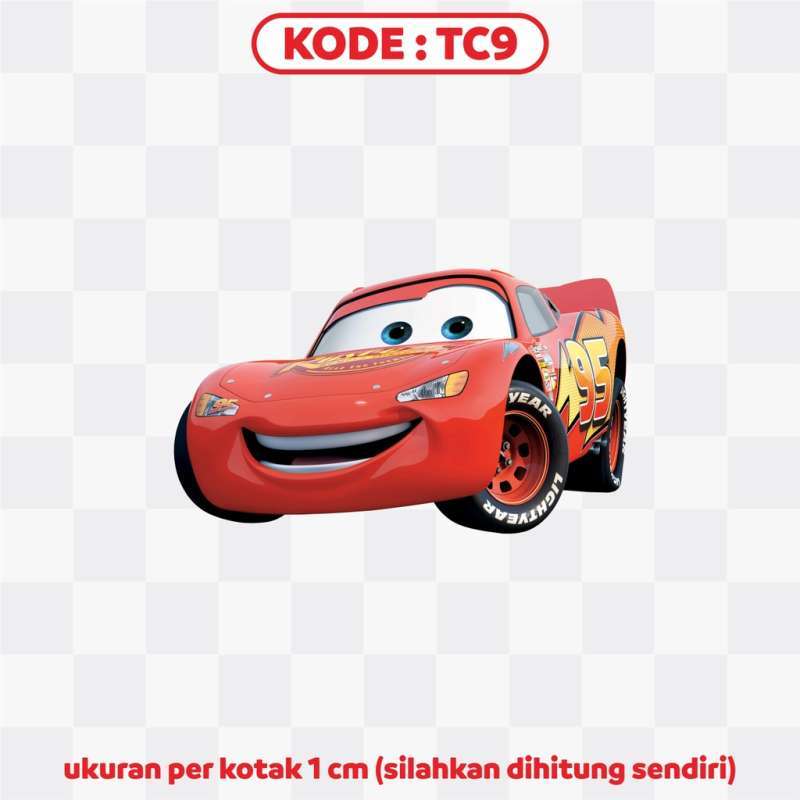 Jual Sablon Setrika | Sticker Kain Tayo - Cars - | Stiker Baju - ondol ...