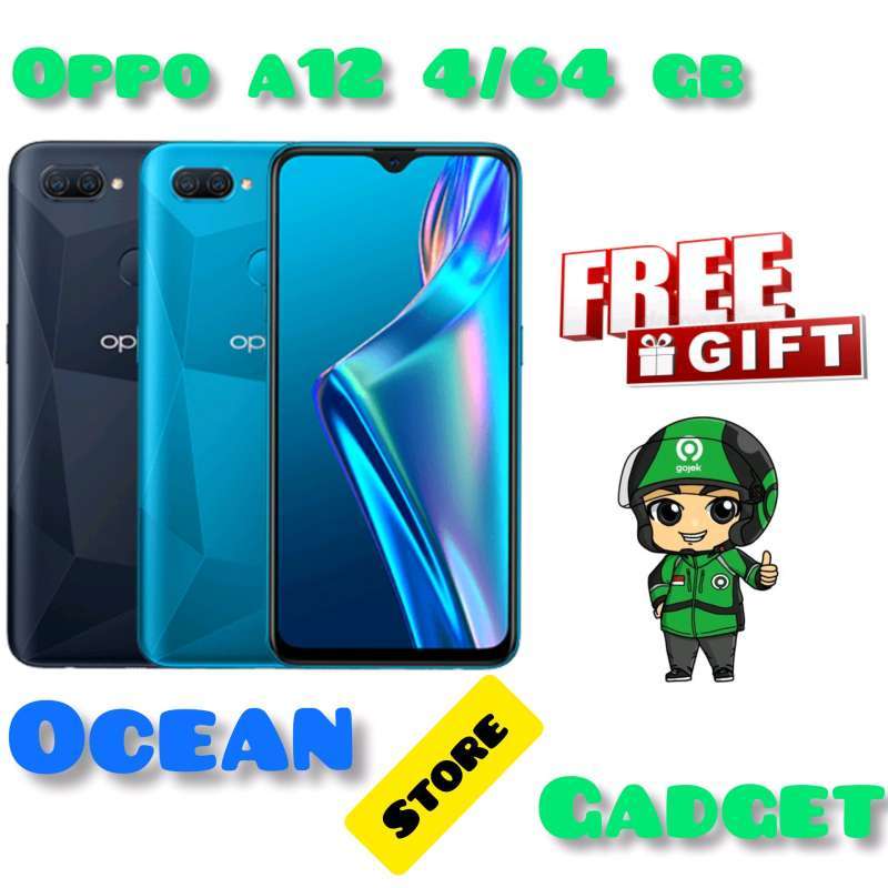 Promo OPPO A12 RAM 4/64 GB GARANSI RESMI Diskon 6% di Seller Ocean ...