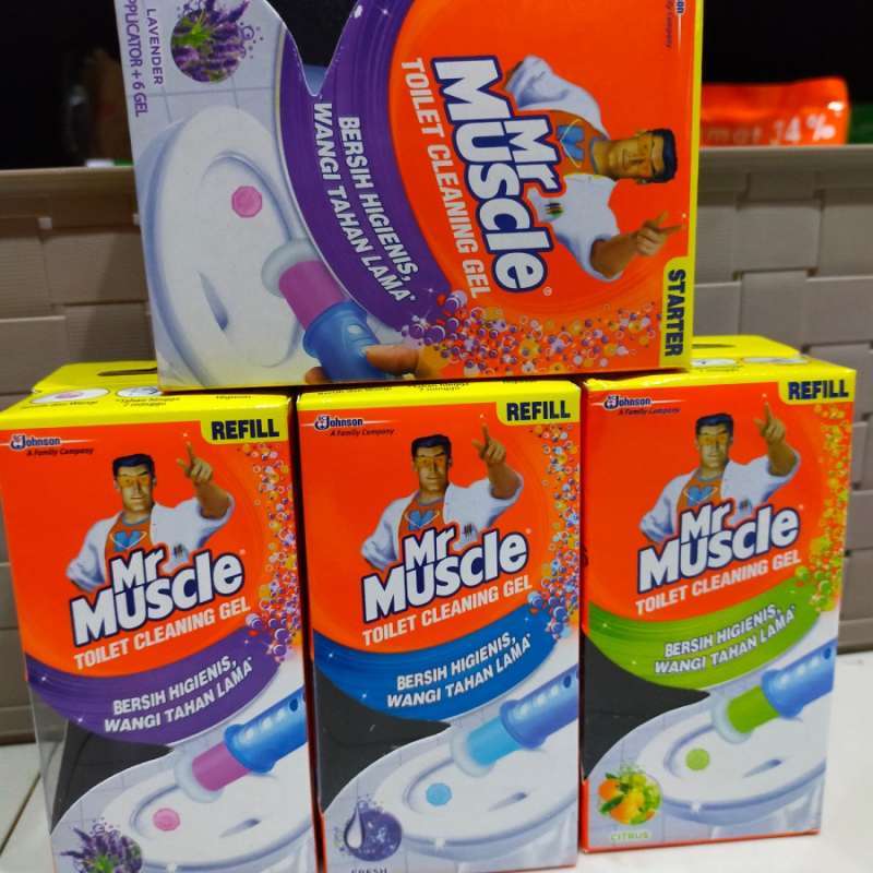 Jual Mr Muscle Toilet Cleaning Gel 36ml - citrus - Fresh di Seller ...