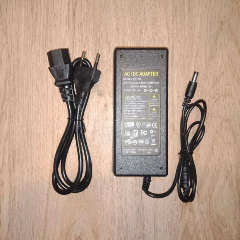 Jual Ac Dc Adaptor 12v 5a 60w Untuk Cctv Dvr Pompa Air Lampu Led Di ...