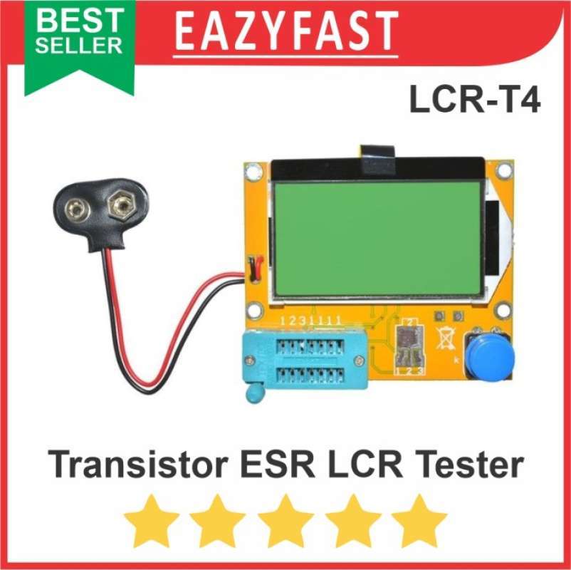 Jual ESR LCR Meter Component Transistor Smart Tester LCR-T4 di Seller ...