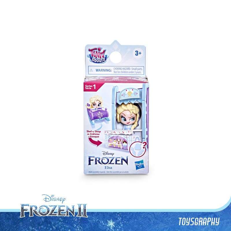Jual Disney Frozen 2 Twirlabouts Elsa Sled To Shop Playset Series 1 Di ...