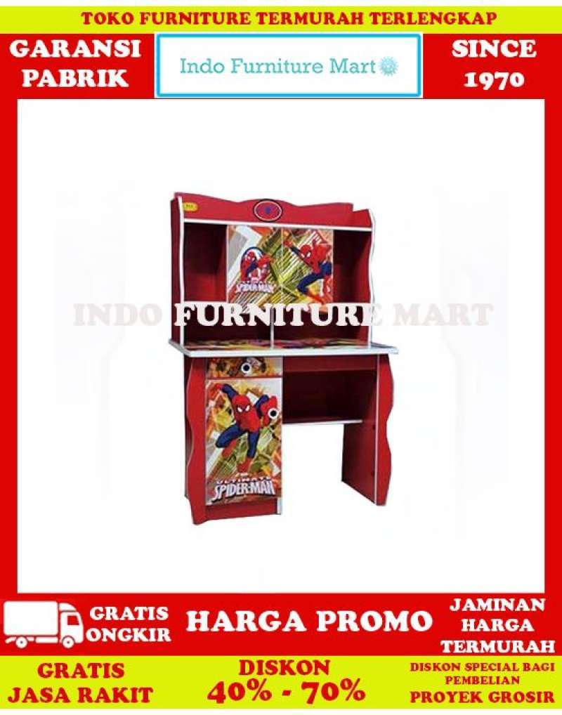 Jual Meja Belajar Anak Minimalis Study Desk Kea Panel Spiderman di ...