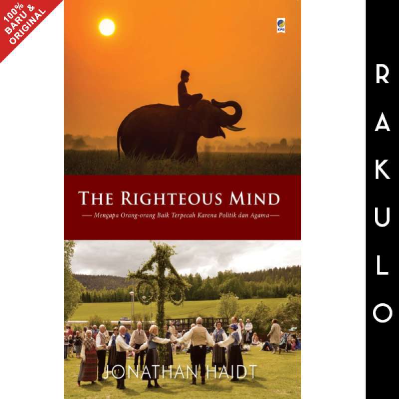 Jual Buku The Righteous Mind - Jonathan Haidt di Seller Rakulo ...
