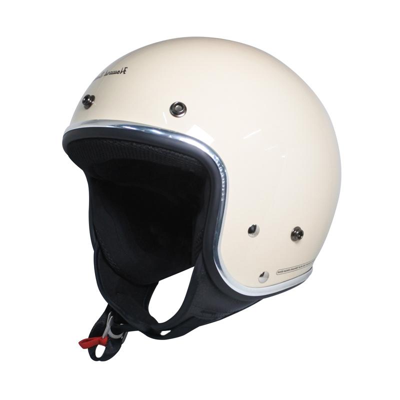 Jual Cargloss Retro Howard Smith LC Helm Half Face - L Avorio Naide di ...