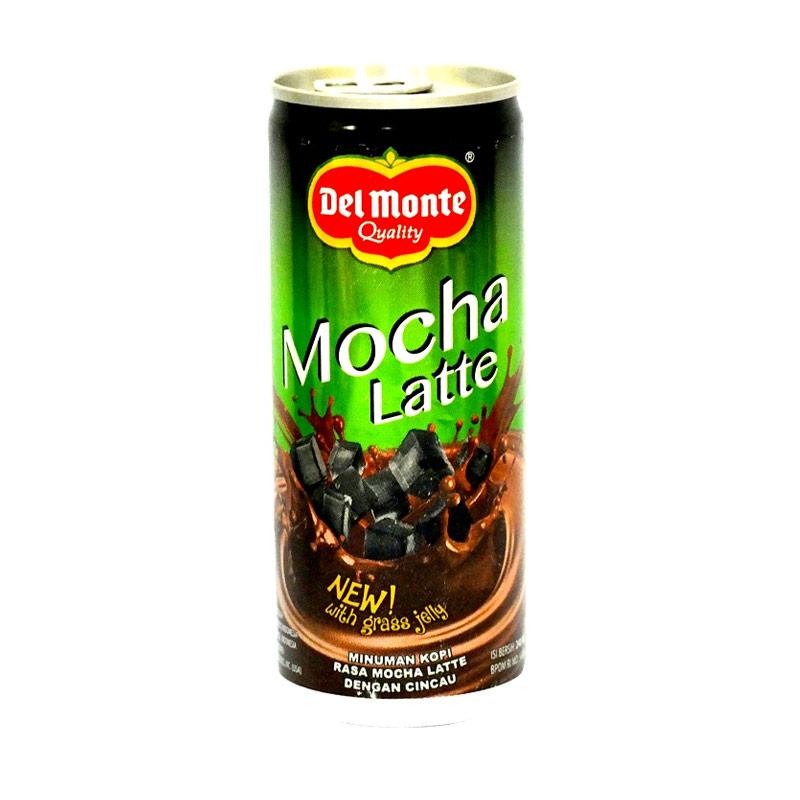 Jual Del Monte Mocha Latte With Grass Jelly Minuman Kopi [240 mL ...
