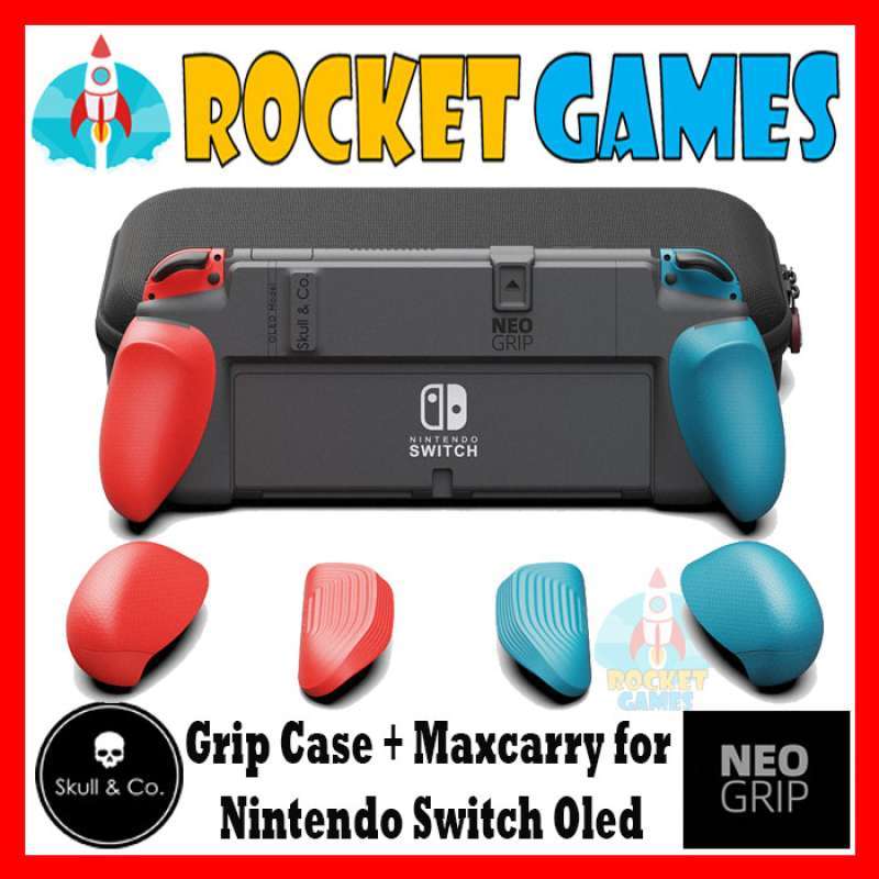 Jual Rocket Games - Skull & Co. NeoGrip Case + MAXCARRY Nintendo Switch ...
