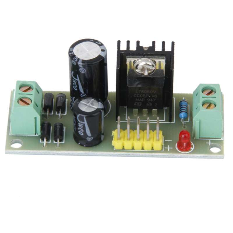Jual L7805 AC/DC-DC Regulator Power Supply Module 7V-36VDC/6 -27VAC to ...