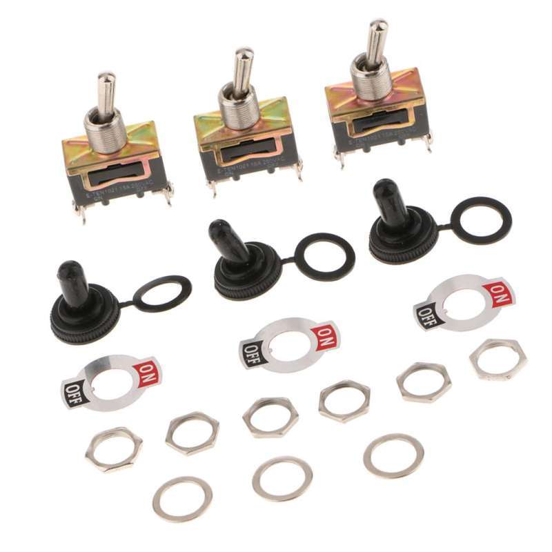 Jual Durable Toggle Switch Flick On/off Boat Switches Spst With ...
