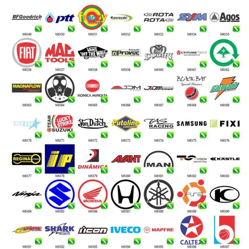 Jual Mix Sticker Bundle For Coreldraw For CorelDraw di Seller DIGITAL ...