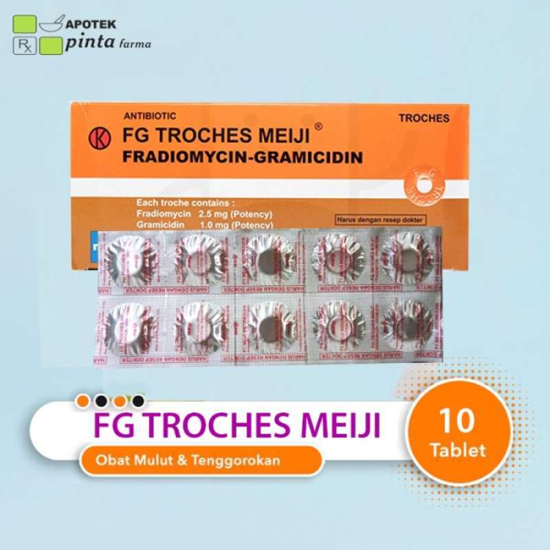 Jual Fg Troches Meiji 10 Tablet Di Seller Apotek Pinta Farma ...