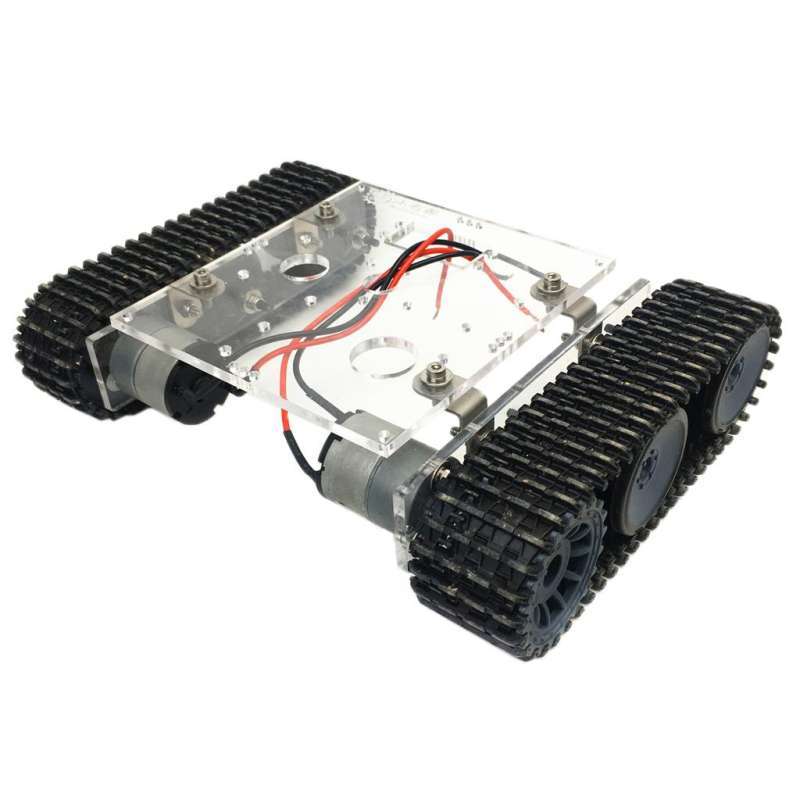 Jual 33GB520 Motor Track Crawler Tank Track Crawler Kits for Robotics ...