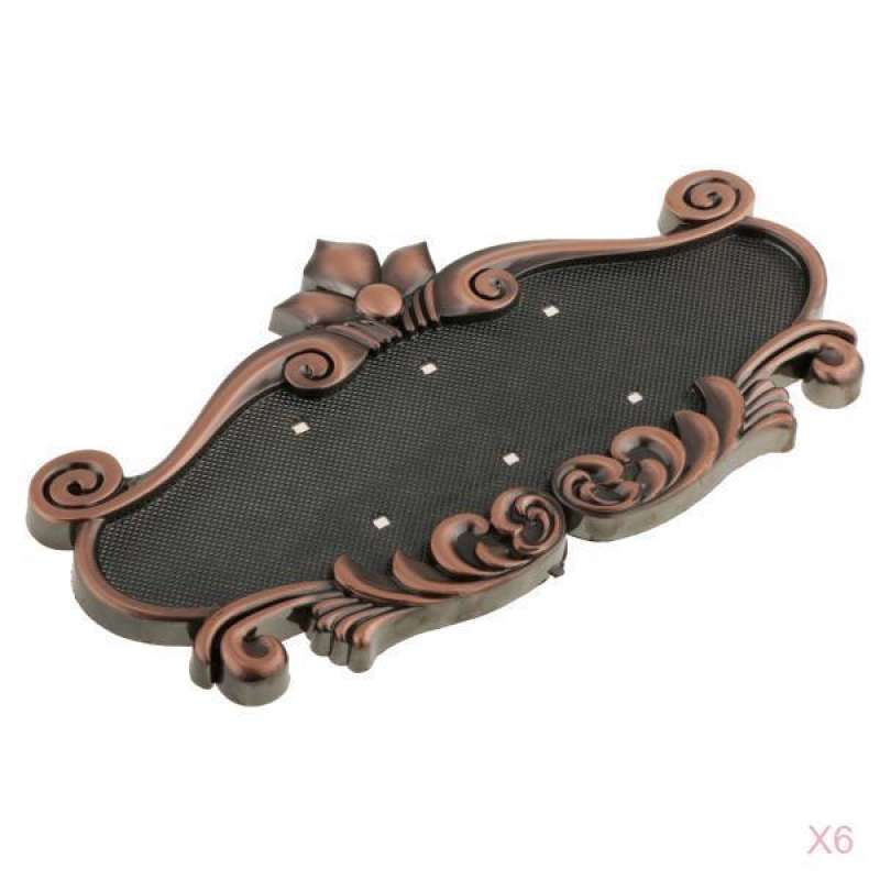 Jual 6x Plastic Address House Numbers Plaque Sticky House Number Sign ...