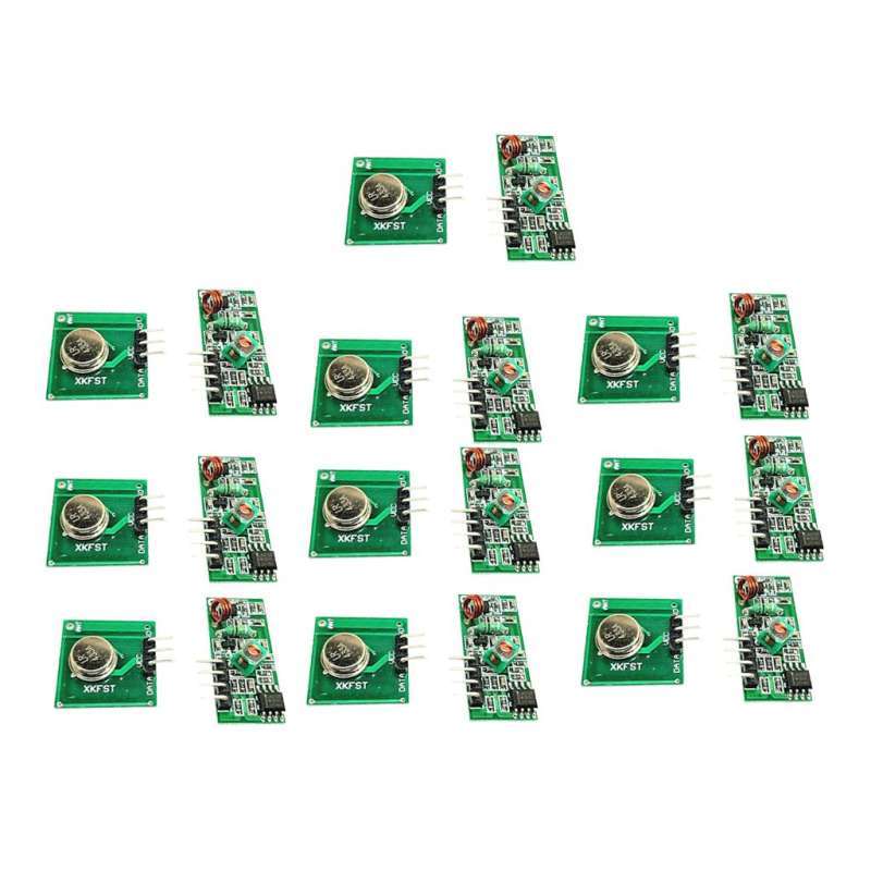 Jual 10Pair 433Mhz RF Transmitter + Receiver Link Kit Wireless Module ...