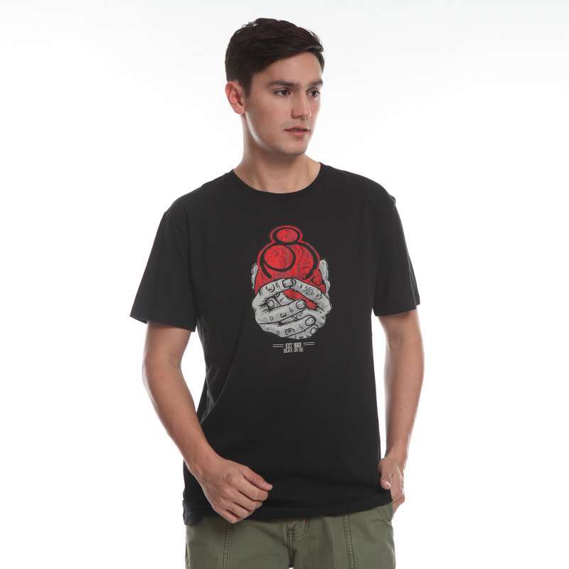 Promo Juice Ematic Kaos Lengan Pendek Pria Hitam DIE Planet Surf - XXL ...