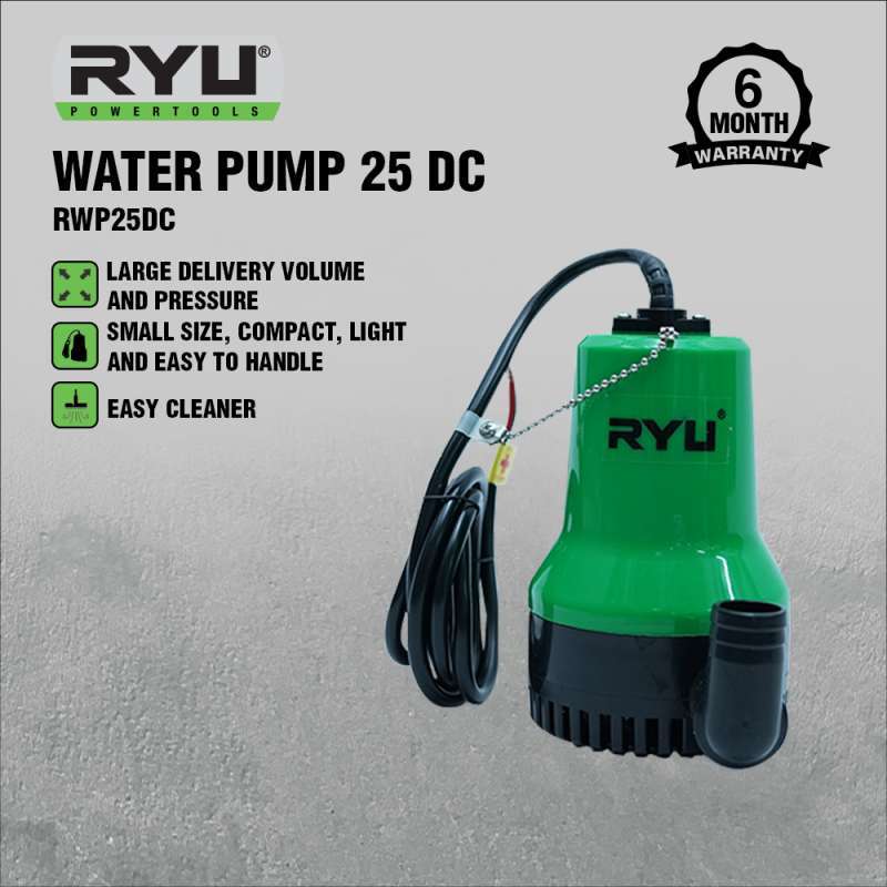 Promo Ryu Water Pump 25 Dc - Mesin Pompa Kolam Ikan - Pompa Aquarium Diskon 38% di Seller RYU ...