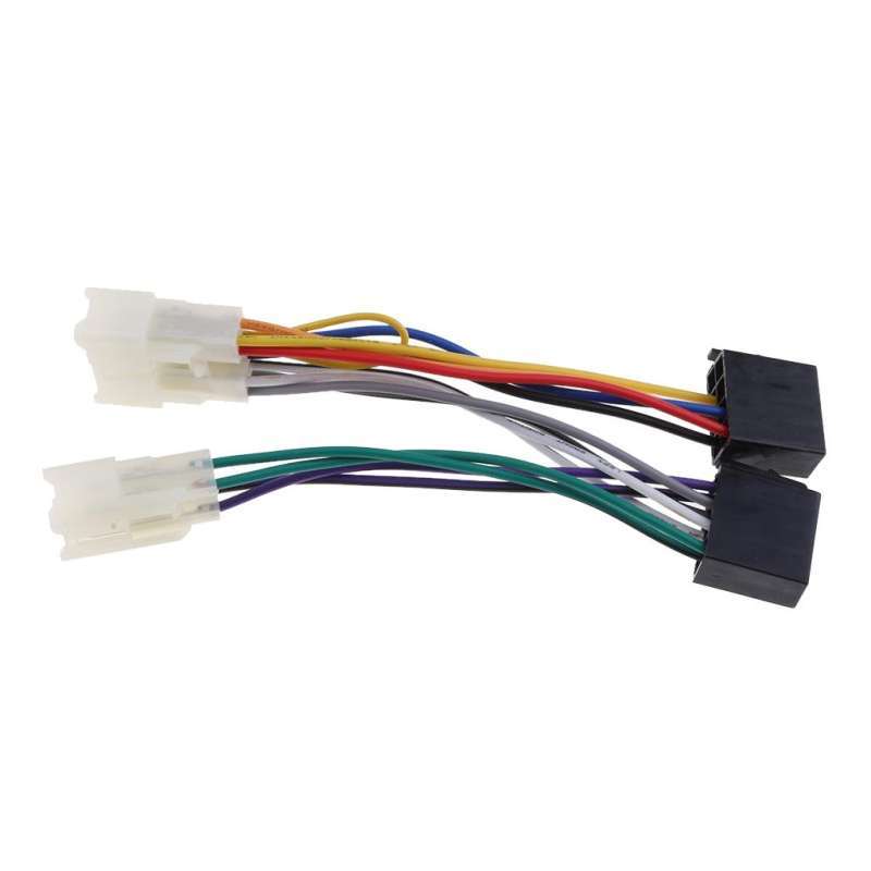 Promo For Toyota Yaris ISO Stereo Head Unit Harness Adaptor Wiring Loom ...