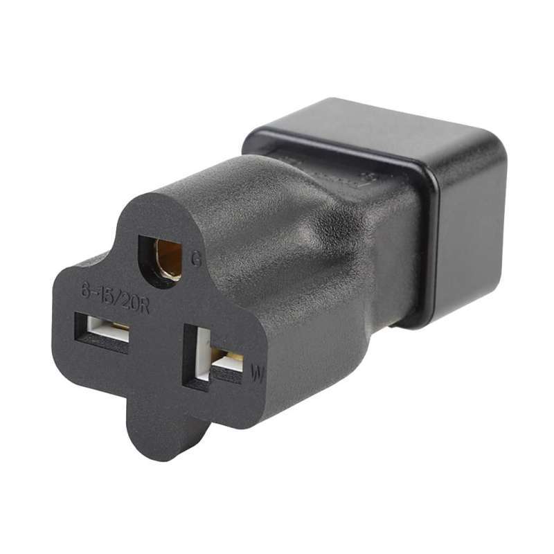 Jual Iec320 C20 Nema Converter Cloverleaf Male To Female Conversion Us ...