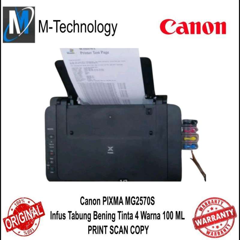 Jual Printer Canon Mg2570s Infus Print Scan Copy All in one di Seller ...