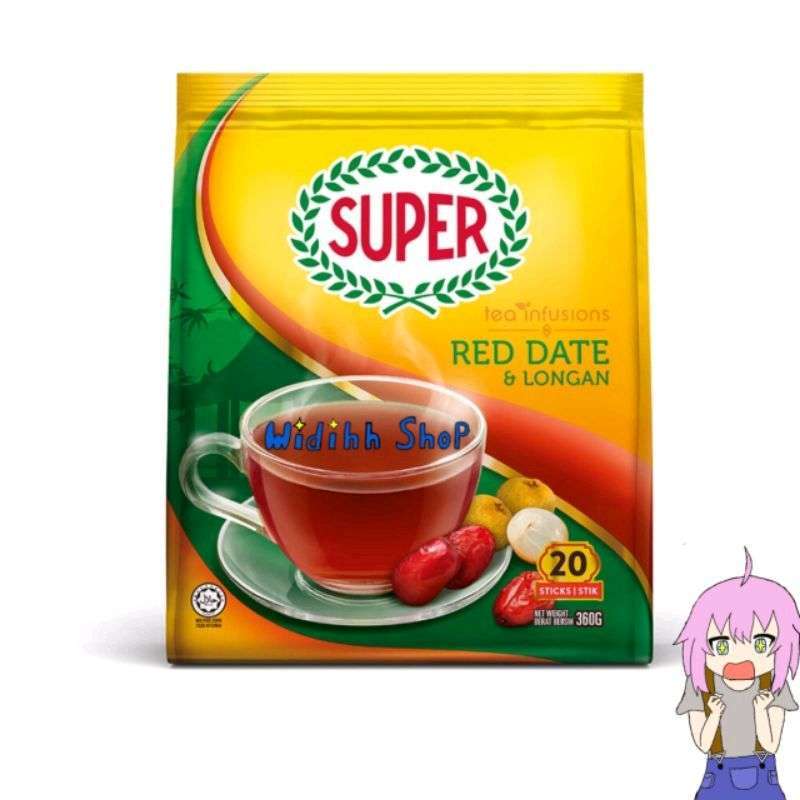 Jual Super Instant Red Date Dan Longan Tea / Teh Kurma Merah / Angco ...