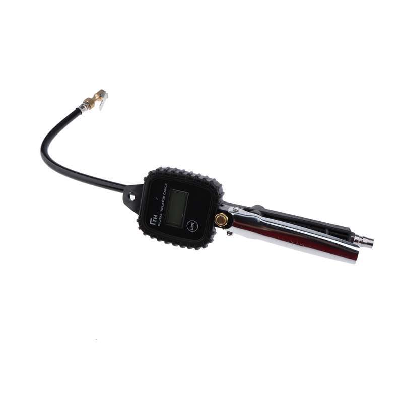 Jual Air Tyre Inflator Pressure Meter Tire Pump Hose Gauge Compressor ...