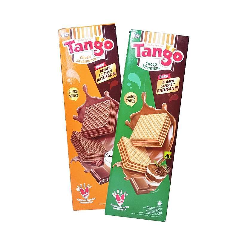 Promo Tango - CHOCO SERIES WAFER - KOTAK 163 gr - JAVAMOCCA Diskon 13% ...