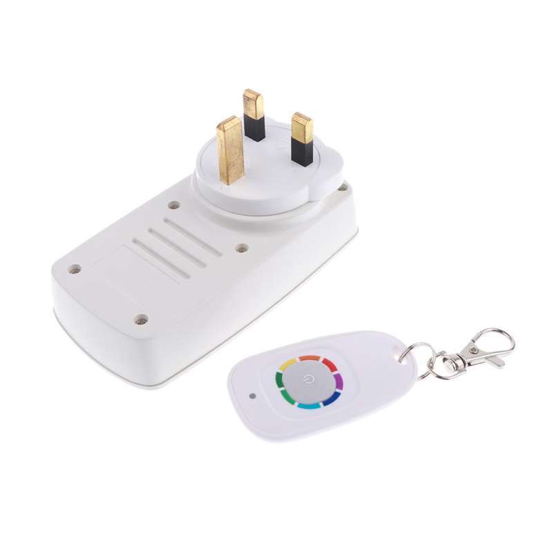Jual UK Plug Wireless RF Remote Control 220V Smart Power Socket 315Mhz ...