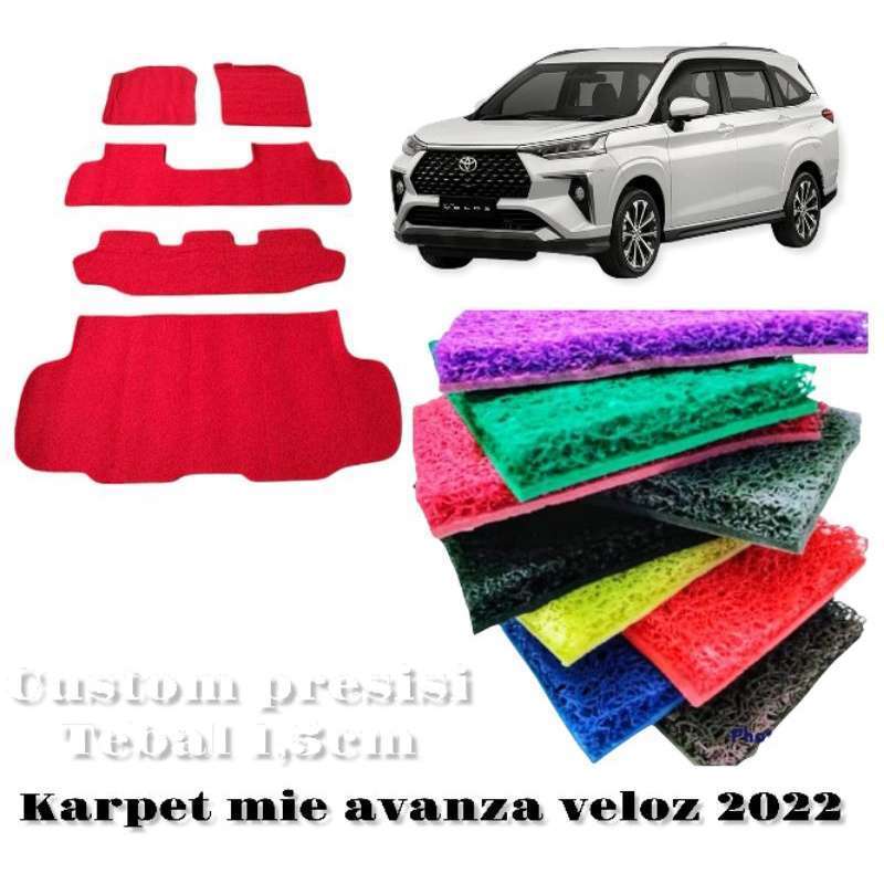 Jual KARPET MOBIL ALL NEW VELOZ 2022 MODEL MIE di Seller Kresna Jaya ...