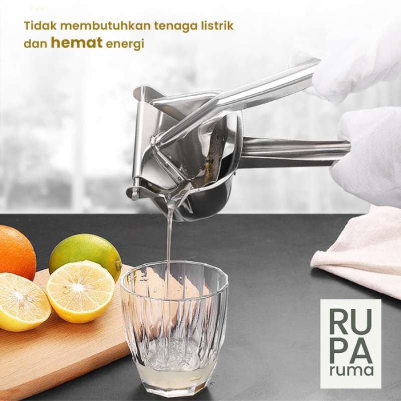 Jual Perasan Jeruk Stainless Alat Peras Jeruk Manual Juicer Portable di ...