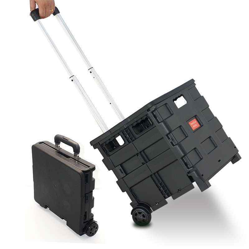 Promo Troli Lipat Keranjang Aluminium Foldable Trolley Box Diskon 4% di ...