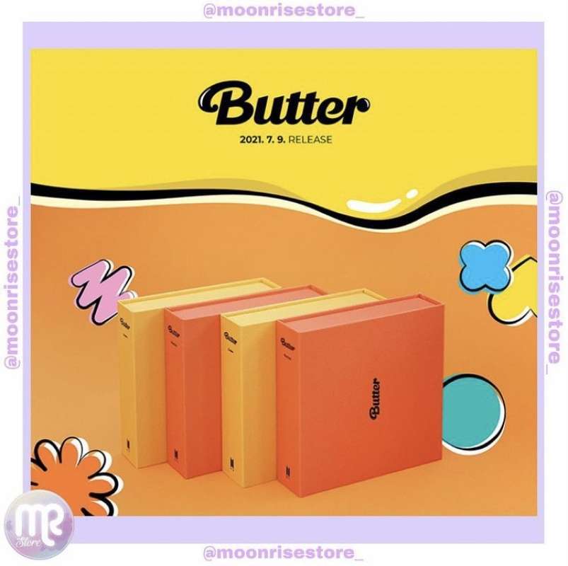 Jual ALBUM BTS BUTTER OFFICIAL di Seller Moonrisestore_ - Pejagalan ...