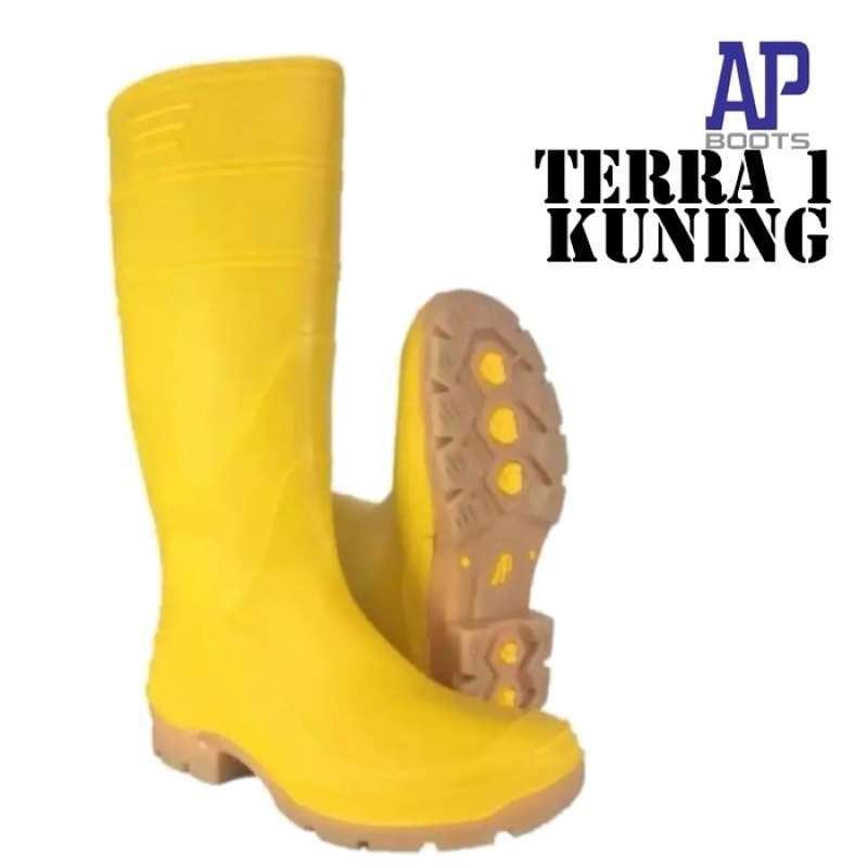 Promo Sepatu Ap Boot Terra Kuning Ap Boots Yellow Terra Diskon 2% Di ...