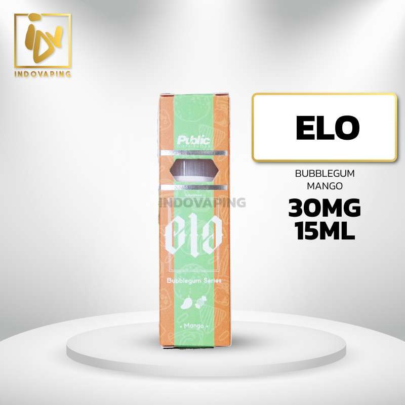 Jual Liquid Vapor Vape - Elo Bubblegum Salt Series 30mg 15ml By Public ...