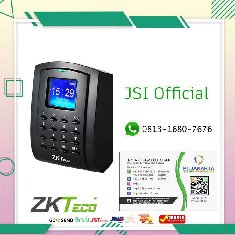 Jual ZKTeco SC105-RFID ACCESS CONTROL di Seller JSI Official - Cibodas Sari, Kota Tangerang | Blibli