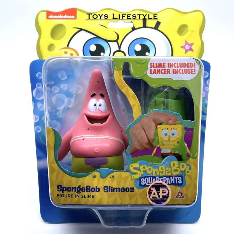 Jual Original Spongebob Squarepants Patrick Squidward Gary Figure In ...
