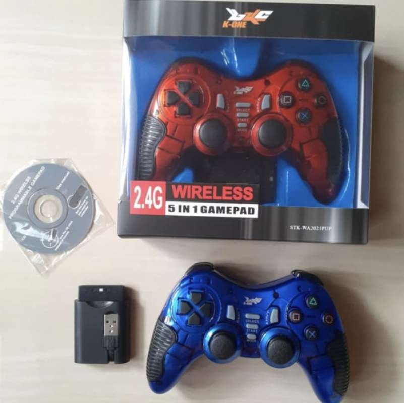 Promo gamepad stik joystik Turbo Wireless komputer pcps2ps3 Diskon 9% ...