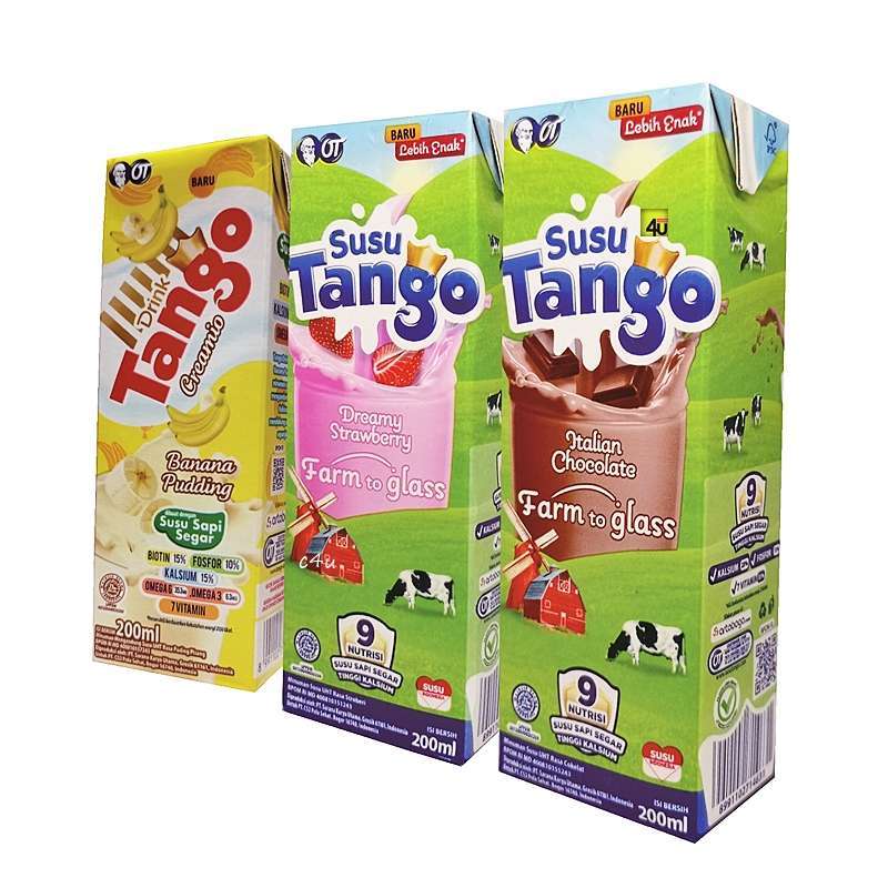 Promo Tango Drink - Susu UHT Rasa Buah - 200ml - CHOCOLATE Diskon 9% di ...