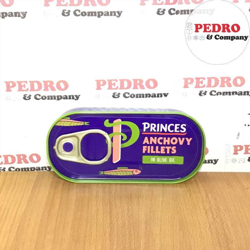 Jual Princes - Anchovy fillets in olive oil/ ikan teri dalam minyak (50 ...