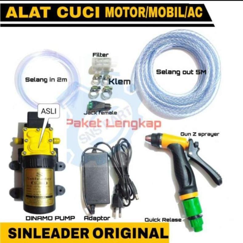 Promo DINAMO POMPA SPRAYER DC 12V SINLINDER ORIGINAL ALAT STEAM MOTOR ...