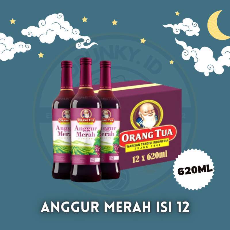 Jual Anggur Merah 1 Kardus (12 Botol) di Seller Drunky.id Official ...