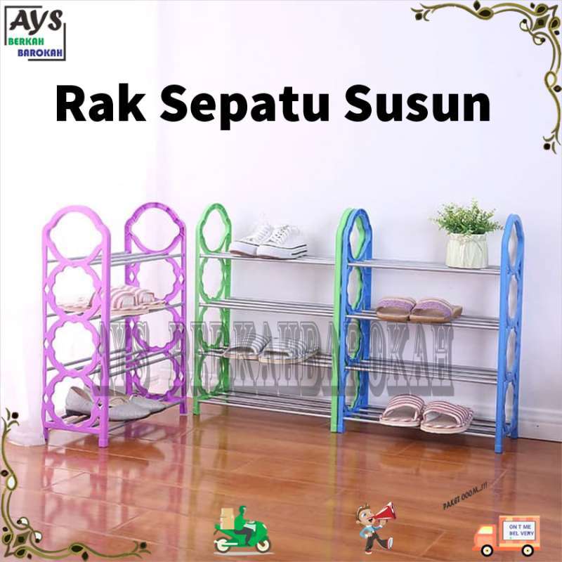 Promo Ays Rak Sepatu Sendal Serbaguna Portable Sepatu Storage Organizer ...