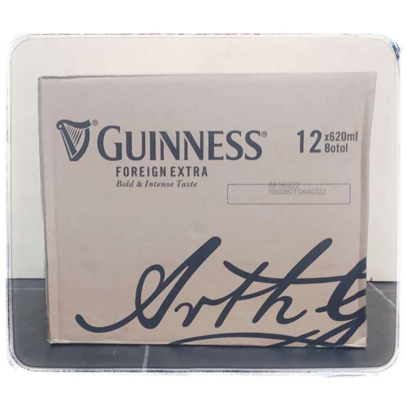 Jual Guinness Bir Hitam 620 ml x 12 [per dus] di Seller VINAR - Semanan ...